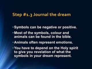 Interpretation of dreams 5 5 | PPTX