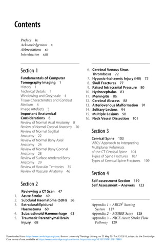 Interpretation of emergency head ct | PDF