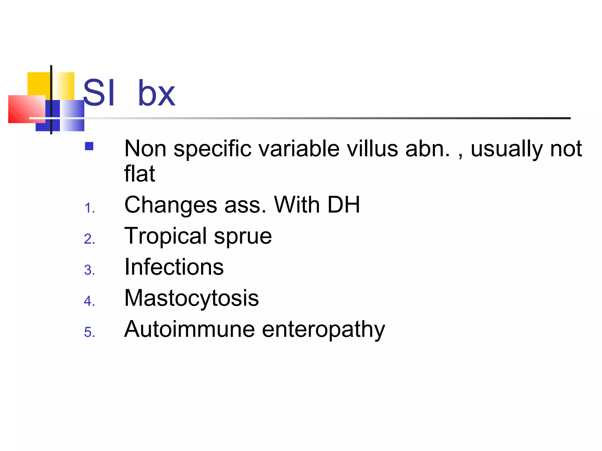 Interpretation of endoscopic intestinal biopsy | PPT