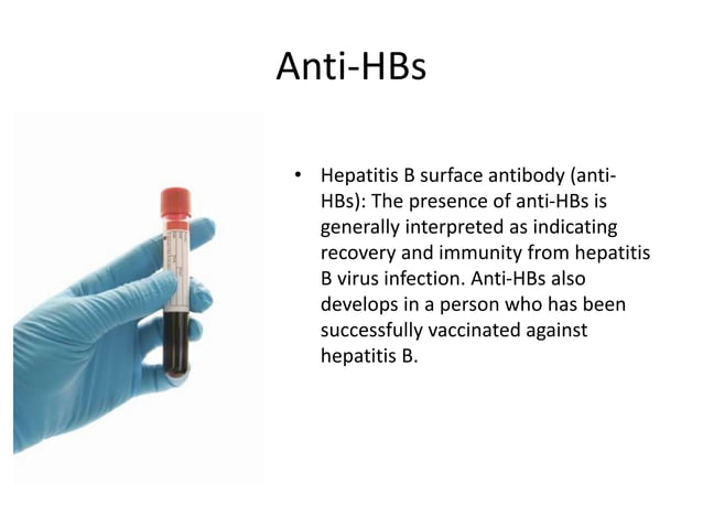 Interpretation of Hepatitis B Serologic Test Results | PPTX ...