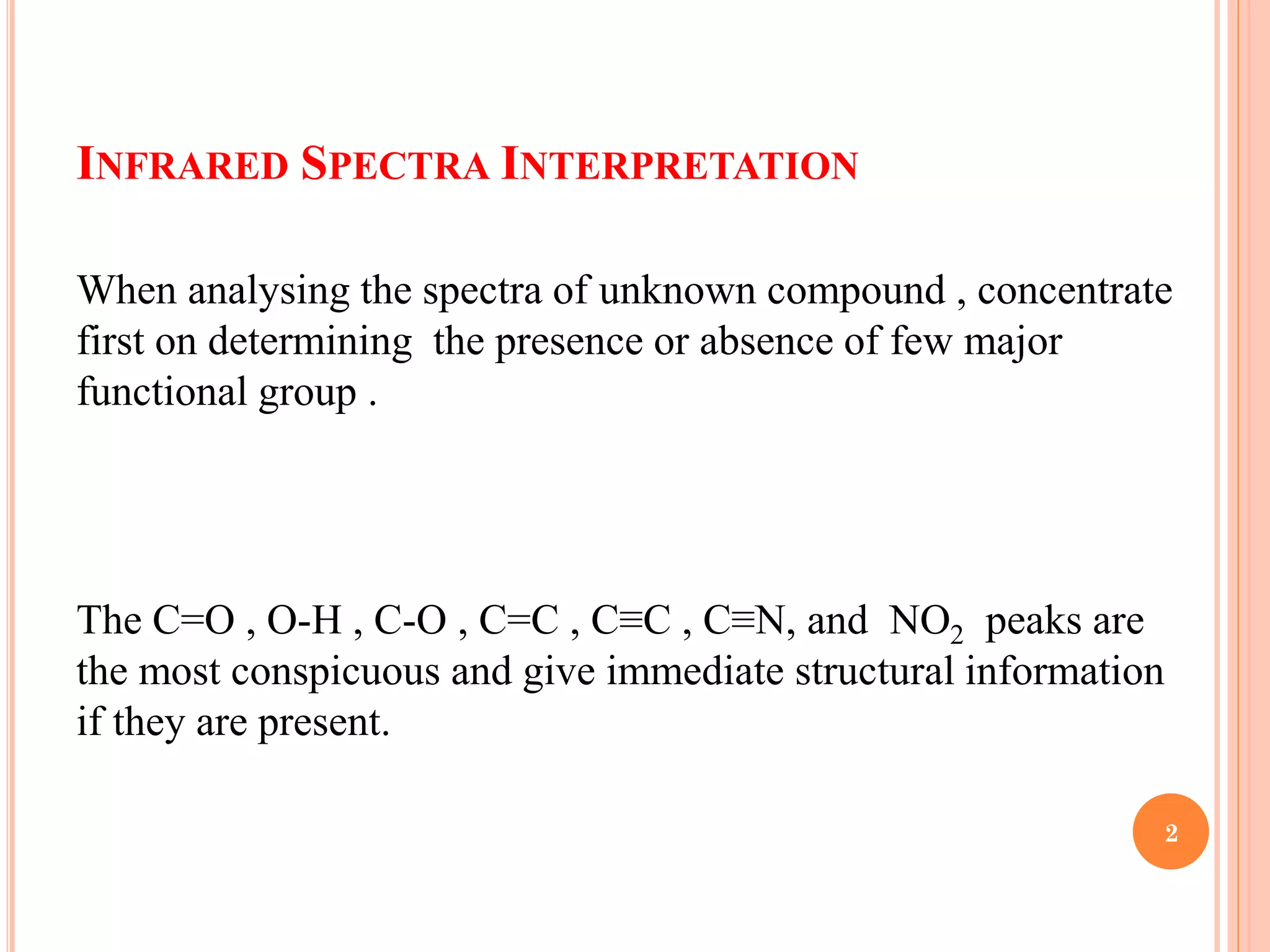 Interpretation of IR | PPTX