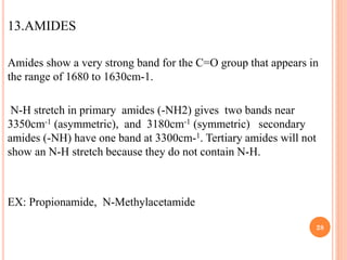Interpretation of IR | PPTX | Chemistry | Science