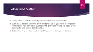 Interpretation of intel i3, i5 and i7 uploaded linkedin | PPTX