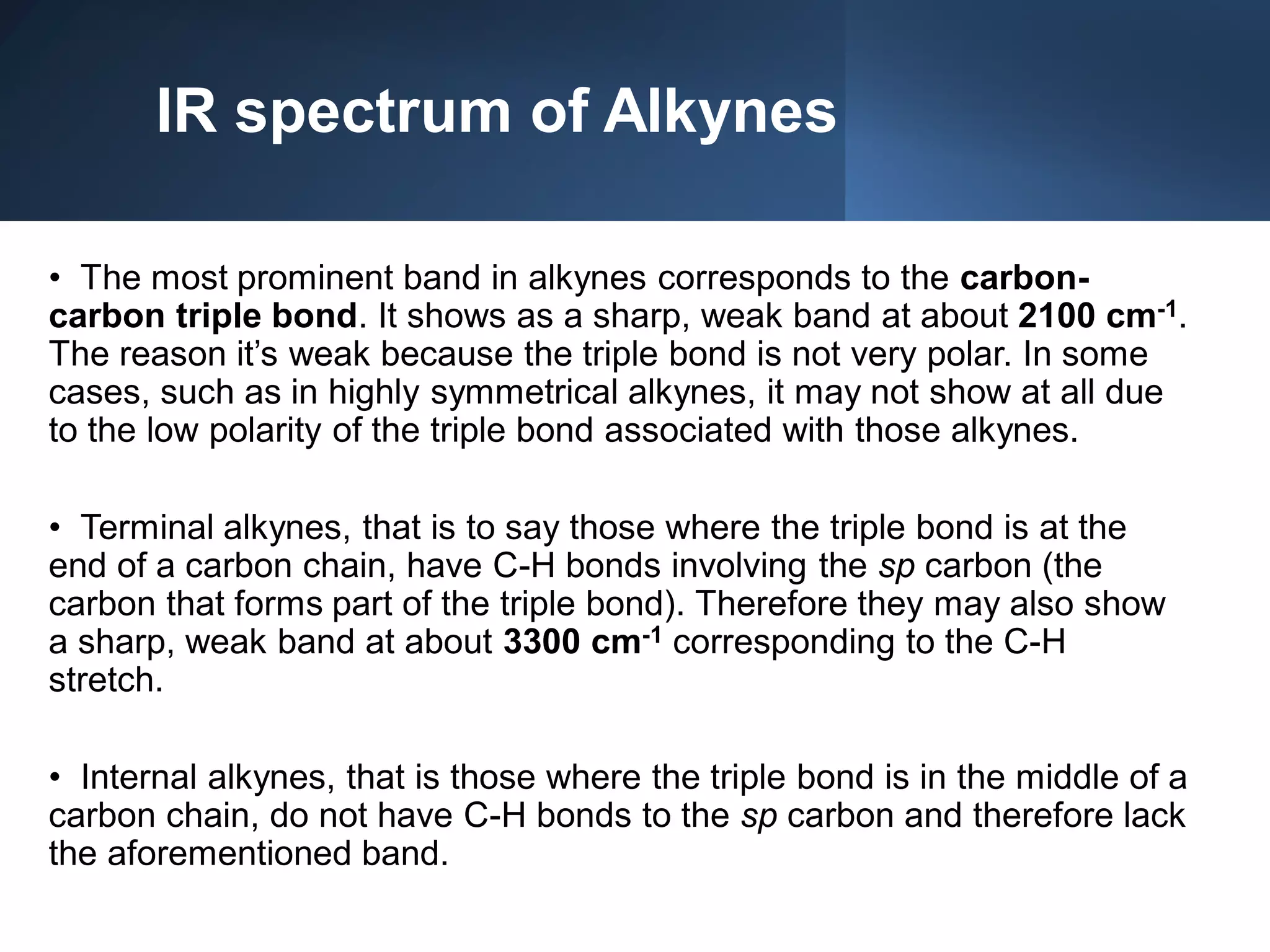 Interpretation of IR Spectra | PDF