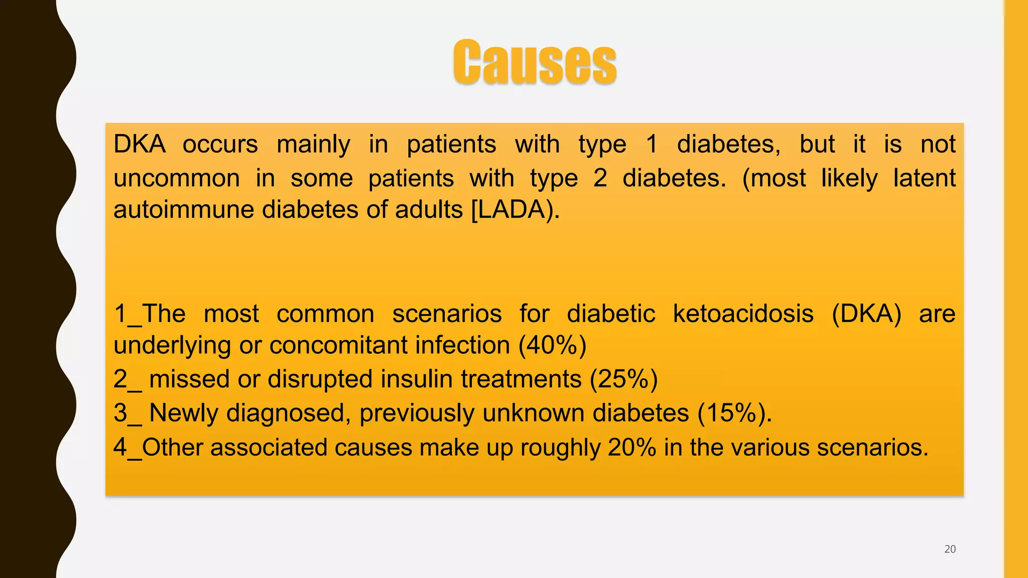 Interpretation of ketoacidosis (dka) part 2 | PPSX