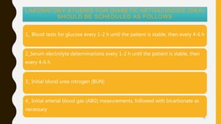 Interpretation of ketoacidosis (dka) part 2 | PPT