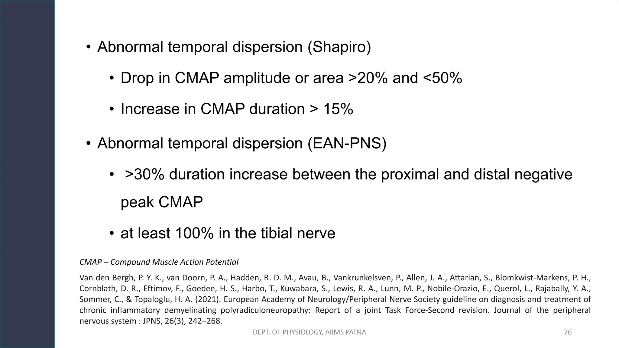 Interpretation of Nerve Conduction Study Findings | PDF