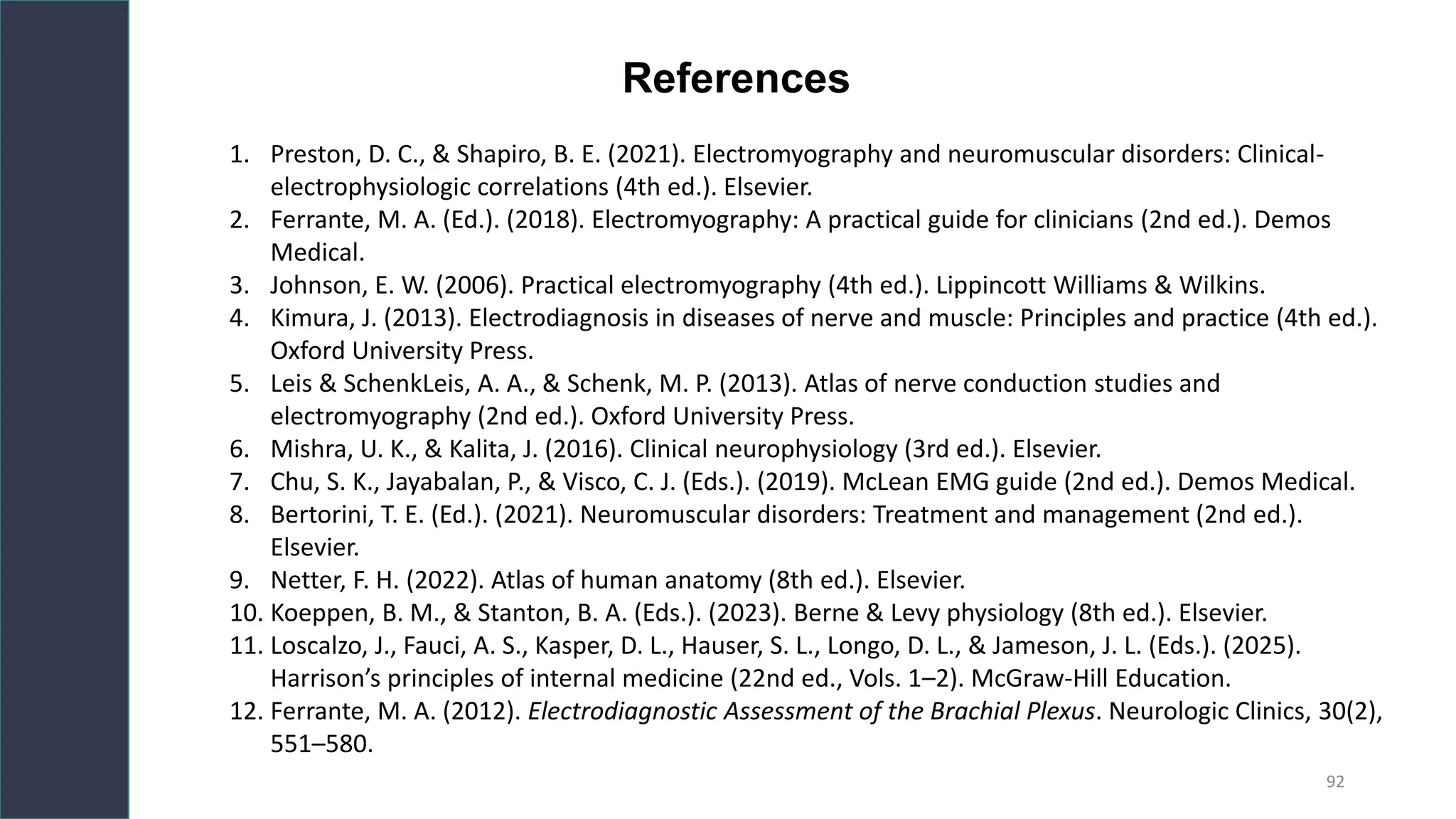 Interpretation of Nerve Conduction Study Findings | PDF