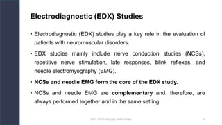 Interpretation of Nerve Conduction Study Findings | PDF
