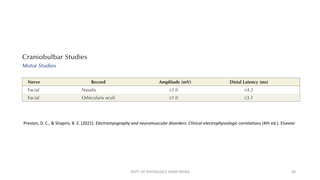 Interpretation of Nerve Conduction Study Findings | PDF
