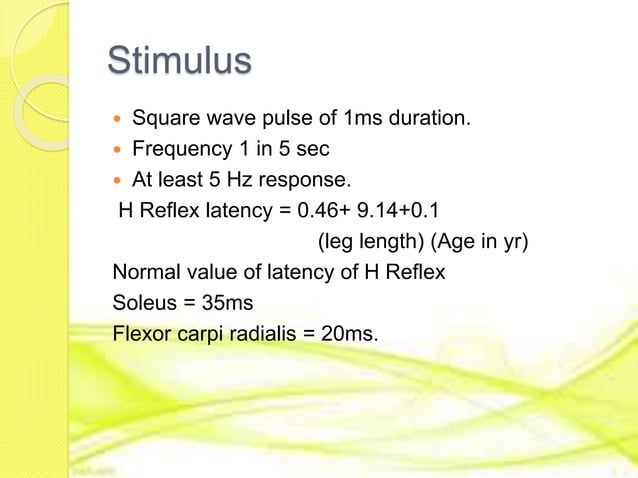 Interpretation of NCV.pptx | Brain and Nervous System Disorders ...