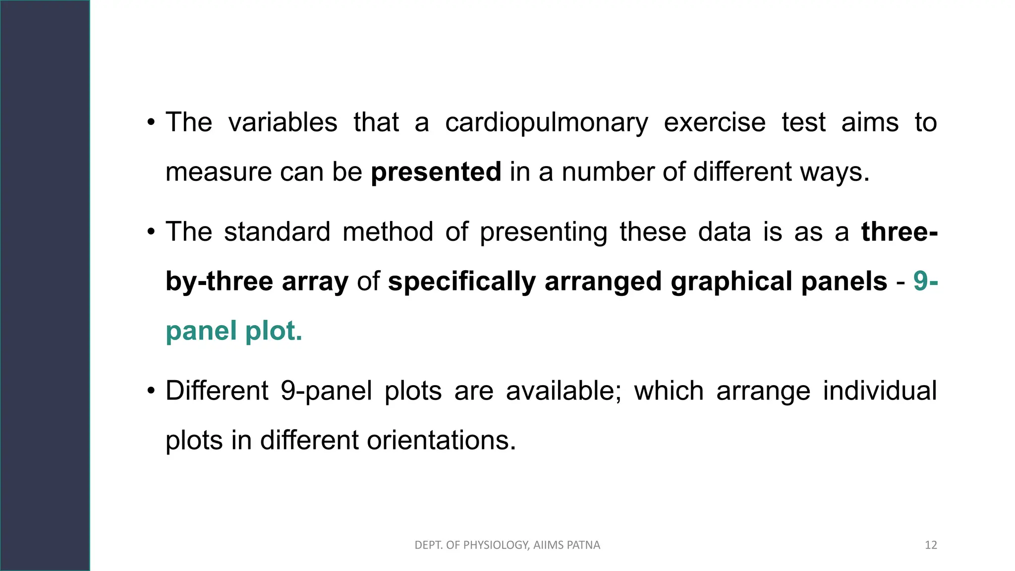 Interpretation of Cardiopulmonary Exercise Testing - Nine Panel Plots | PDF