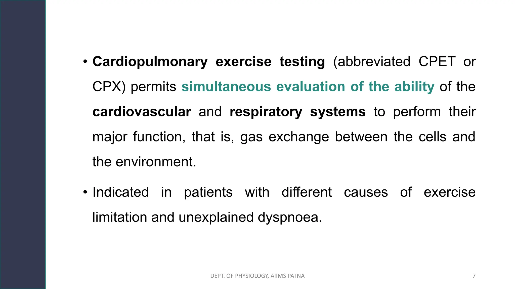 Interpretation of Cardiopulmonary Exercise Testing - Nine Panel Plots | PDF