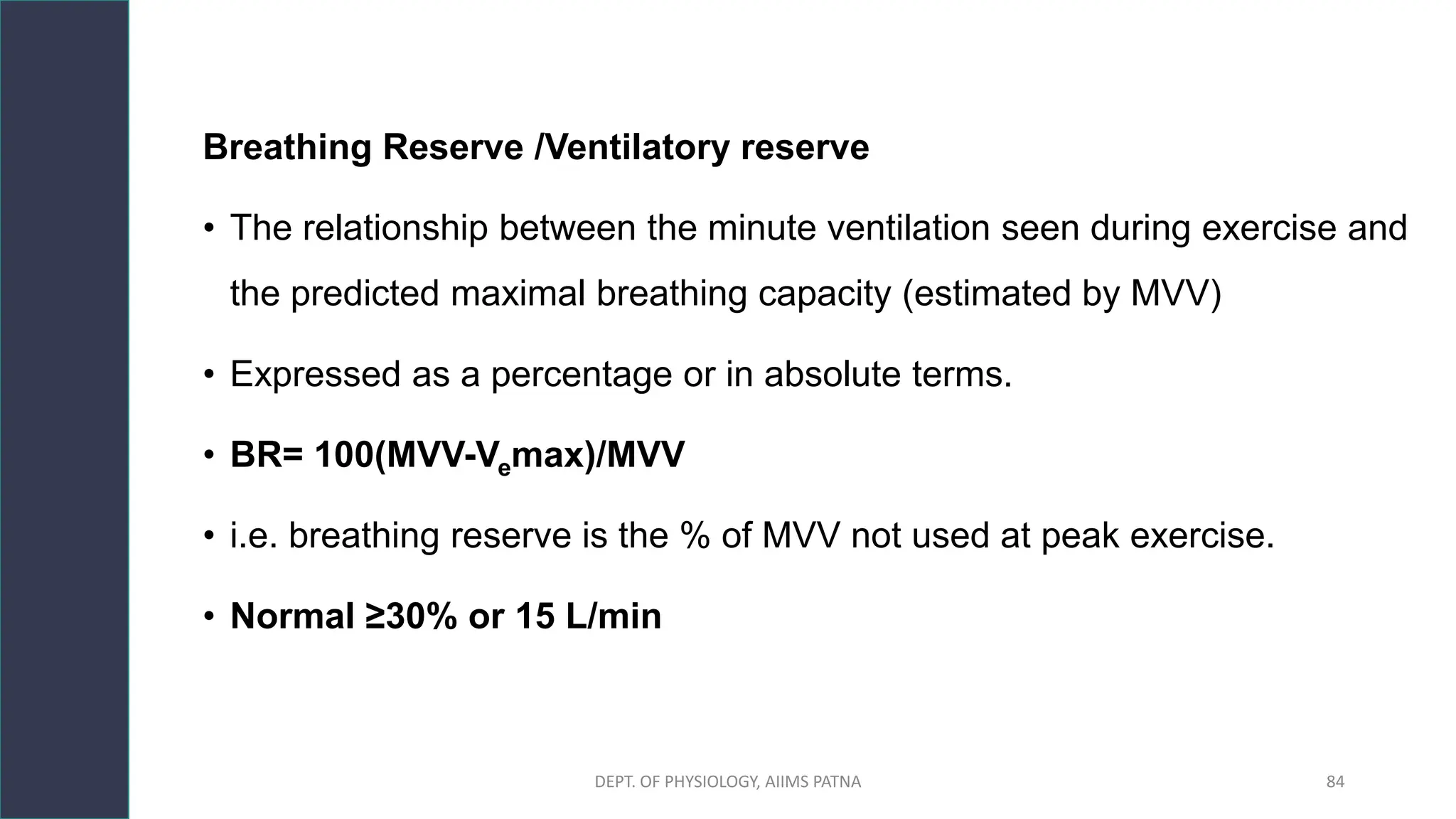 Interpretation of Cardiopulmonary Exercise Testing - Nine Panel Plots | PDF