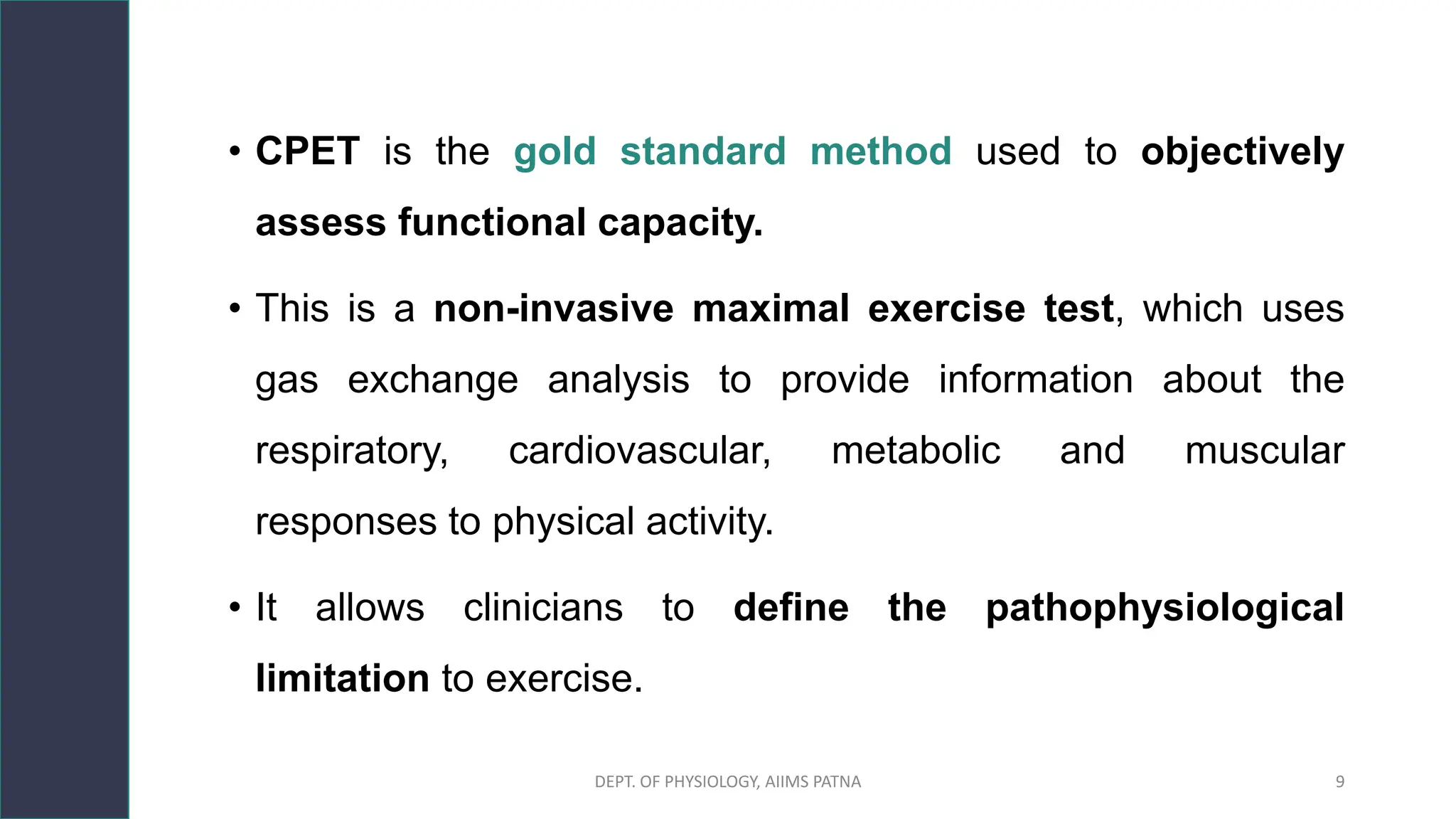 Interpretation of Cardiopulmonary Exercise Testing - Nine Panel Plots | PDF