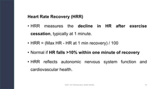 Interpretation of Cardiopulmonary Exercise Testing - Nine Panel Plots | PDF