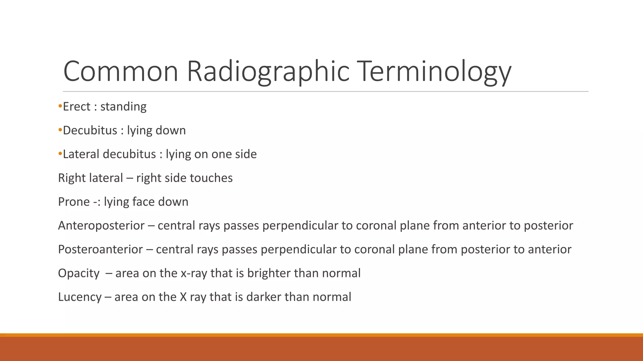 Interpretation of normal radiograph | PPTX