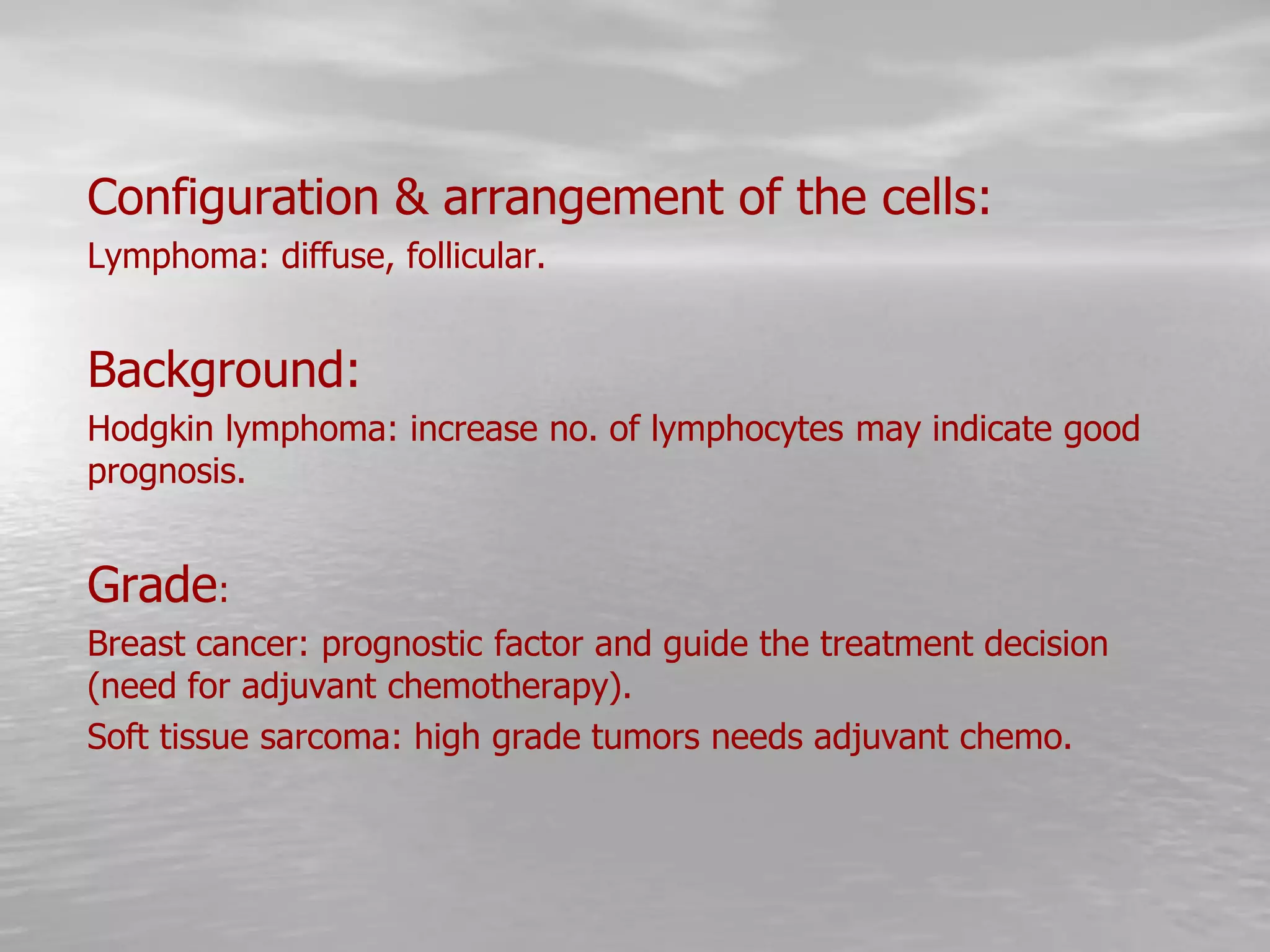Interpretation of pathology report | PDF