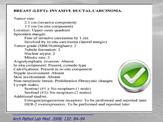 Interpretation of pathology report | PDF