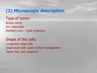 Interpretation of pathology report | PDF