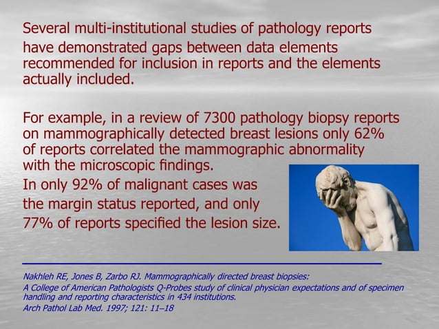 Interpretation of pathology report | PDF