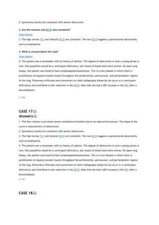 Interpretation of pulmonary function tests.a practical guide | PDF