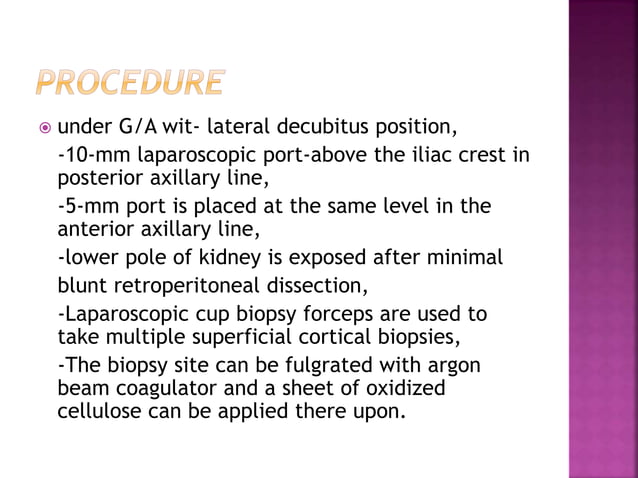 Interpretation of Renal Biopsy | PPTX