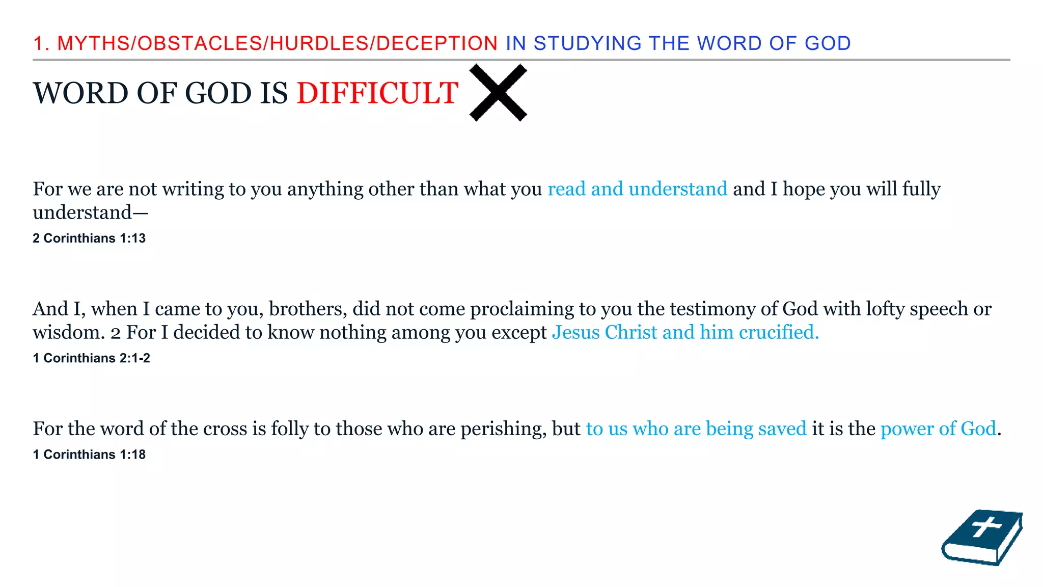 Interpretation of Scripture, Word of God | PPT