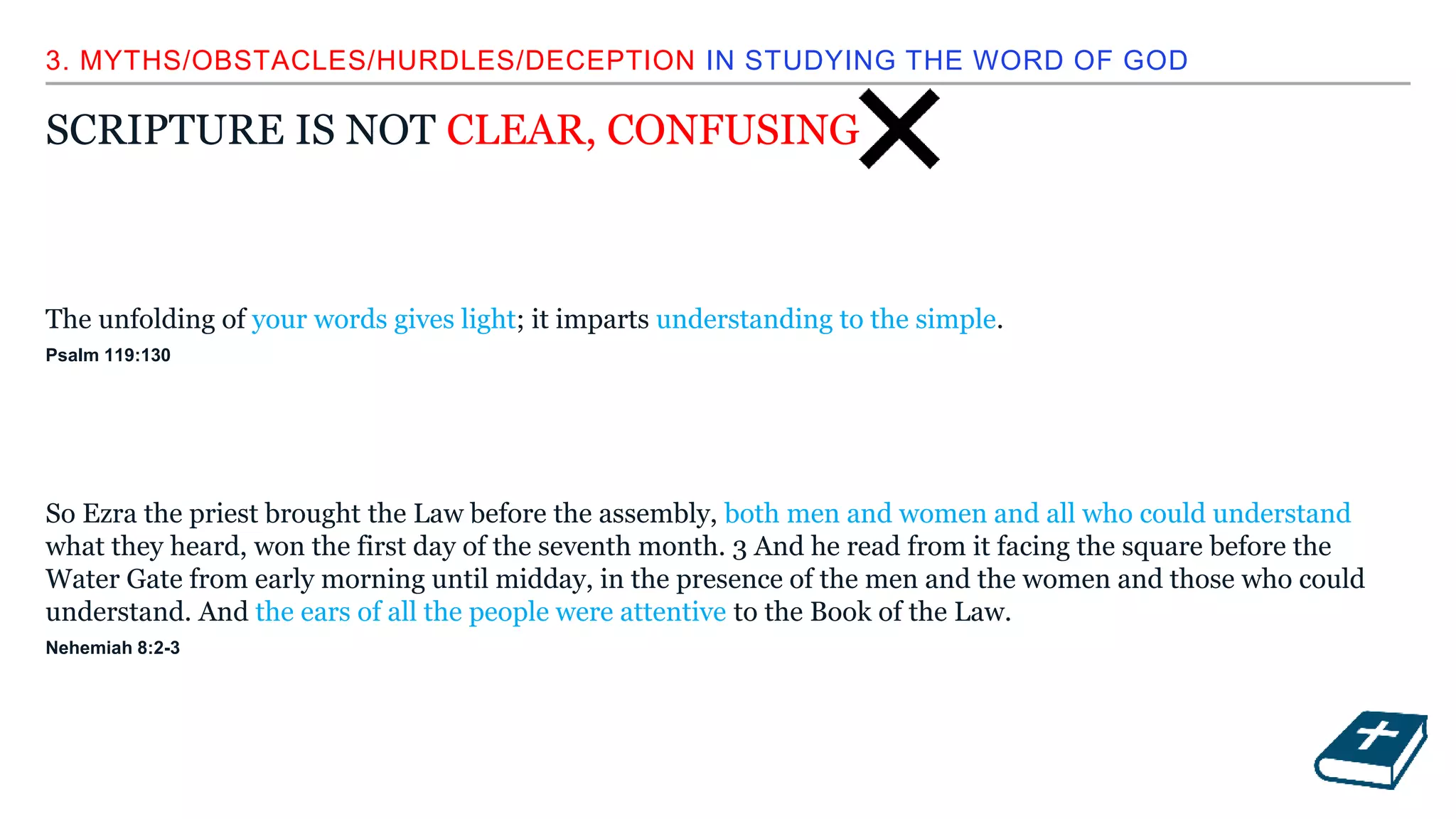 Interpretation of Scripture, Word of God | PPT