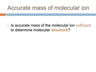 Interpretation of Static SIMS Spectra | PDF | Chemistry | Science