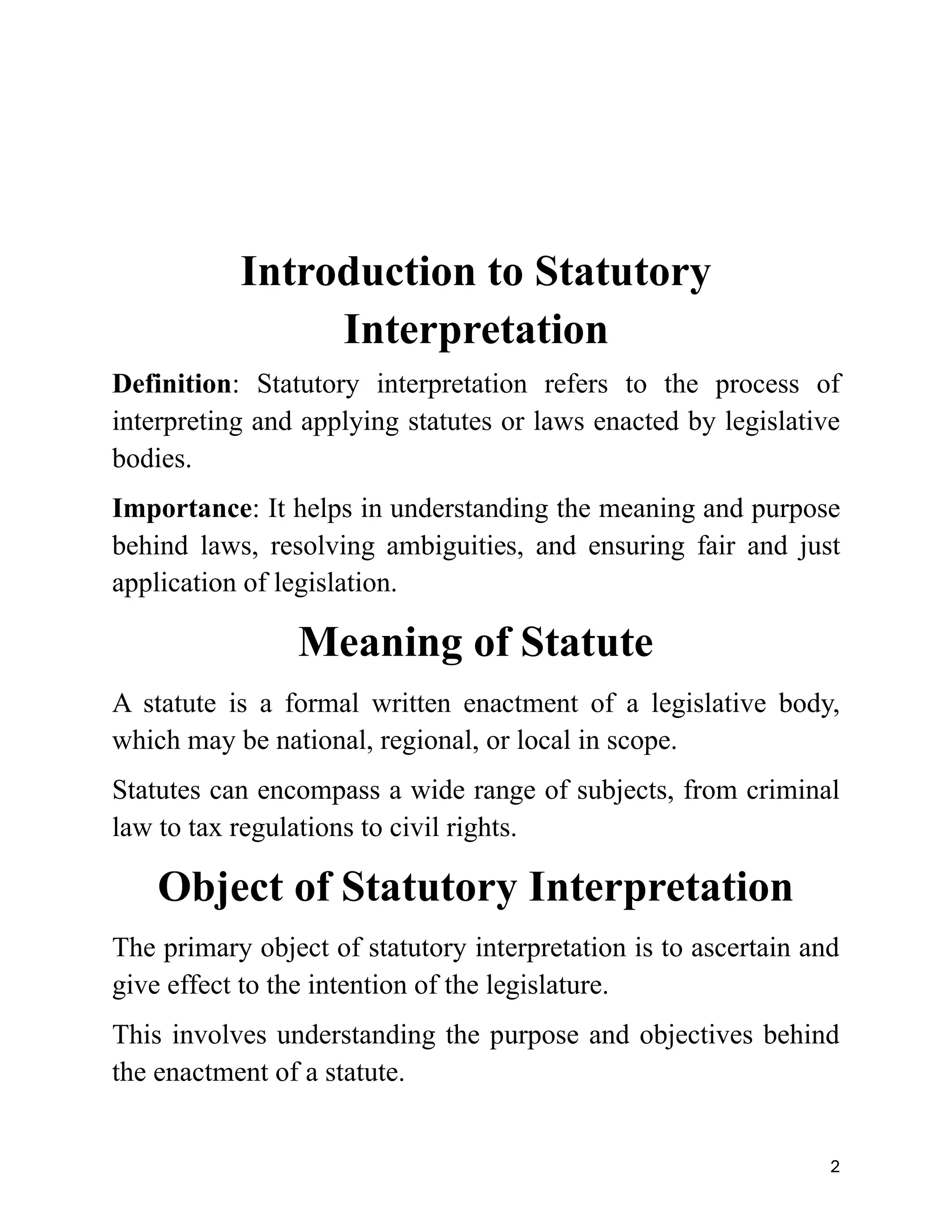 Interpretation of statues: Meaning, object & types. | PDF