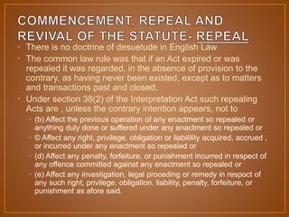 Interpretationofstatutes 121017080348-phpapp02 | PPT