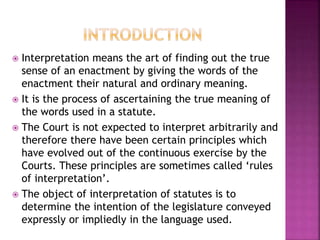 CONTEMPORNEA EXPOSITIO EXTERNAL AID TO INTERPRETATION | PPTX