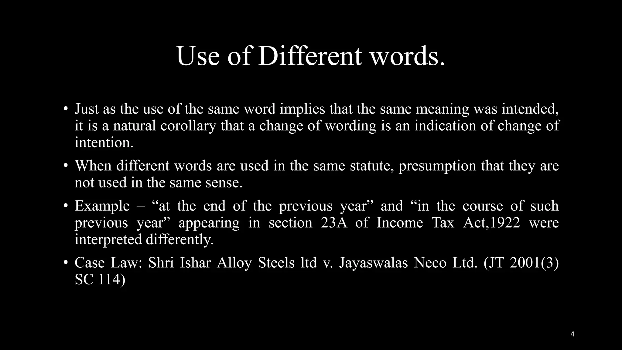 Interpretation of statutes | PPTX