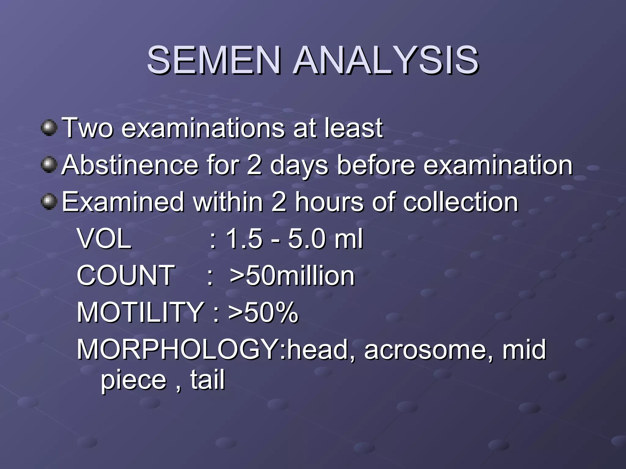 Interpretation of testicular biopsy | PPT