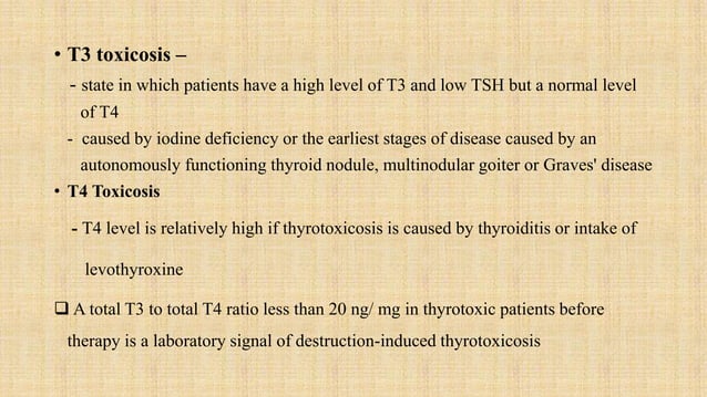 Interpretation of Thyroid Function Tests and Scan.pptx | Thyroid ...