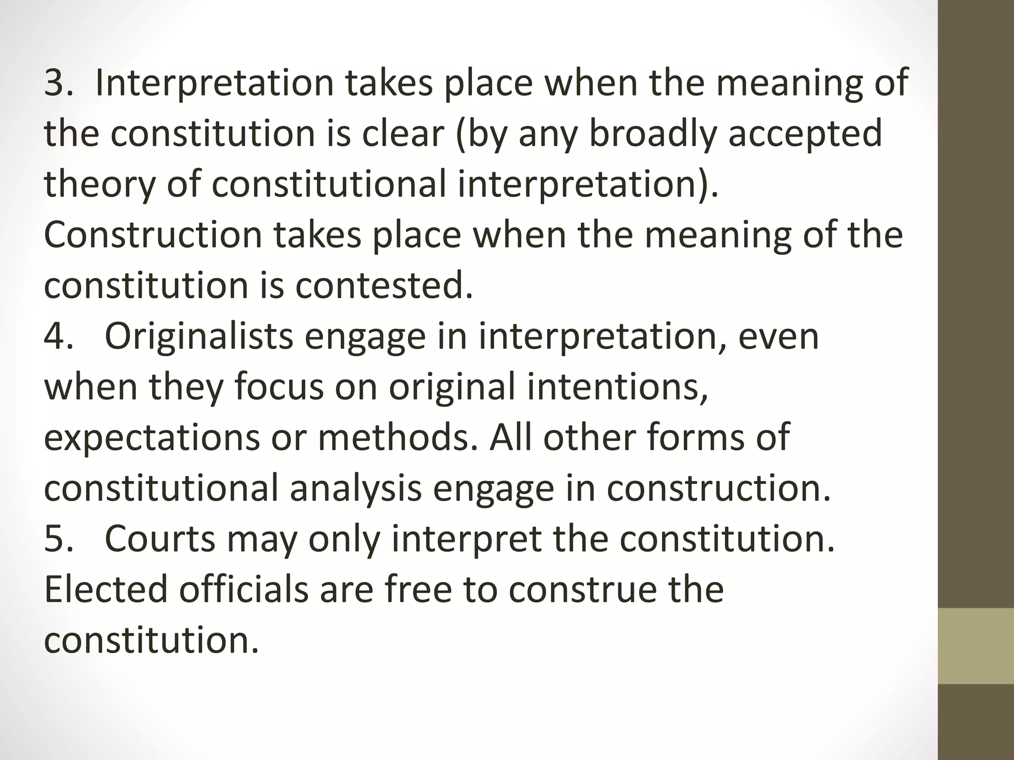 DIFFERENCE BETWEEN CONSTRUCTION AND INTERPRETATION | PPTX