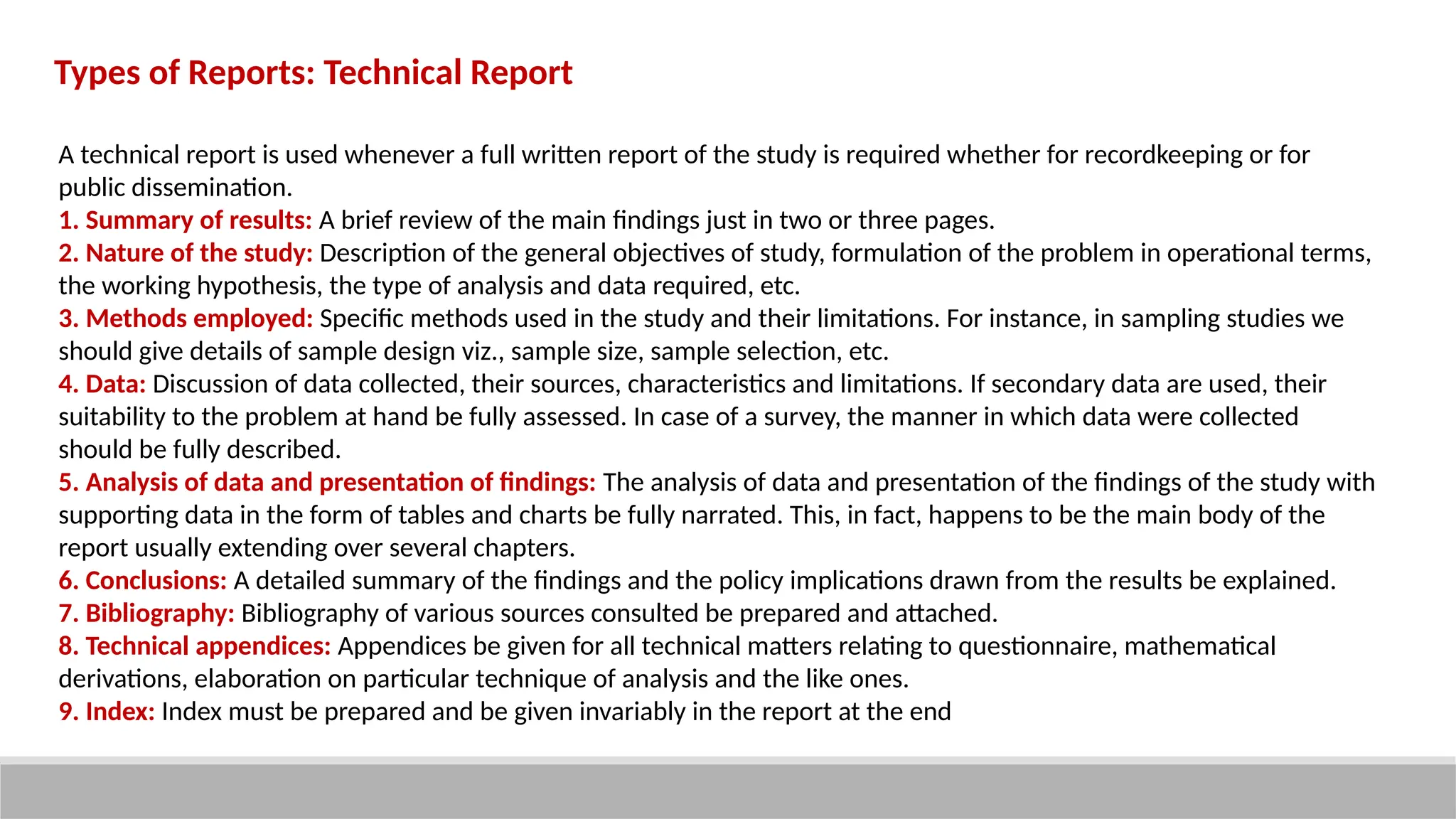 Interpretation & Report Writing in Business Research | PPT