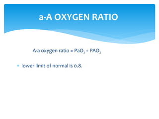 Arterial Blood Gases an Inigma | PPTX