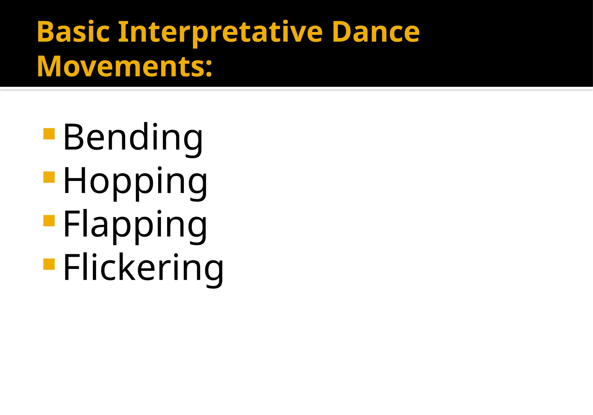 Interpretative dance in MAPEH 6 Lesson.pptx