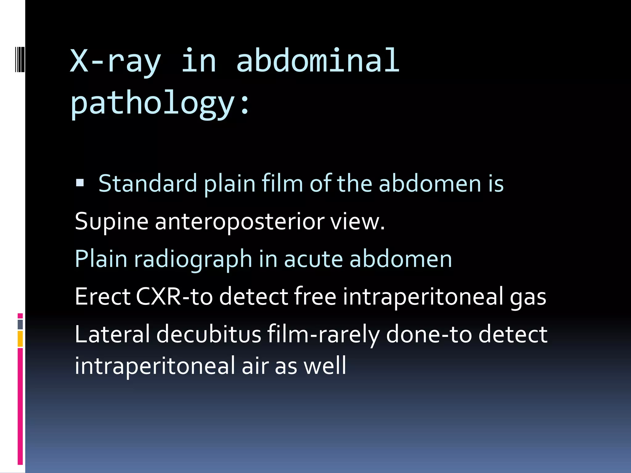 Interpret axr and imaging of gist system | PPTX
