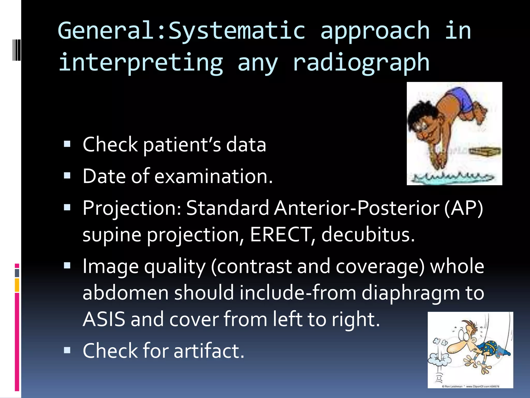 Interpret axr and imaging of gist system | PPTX