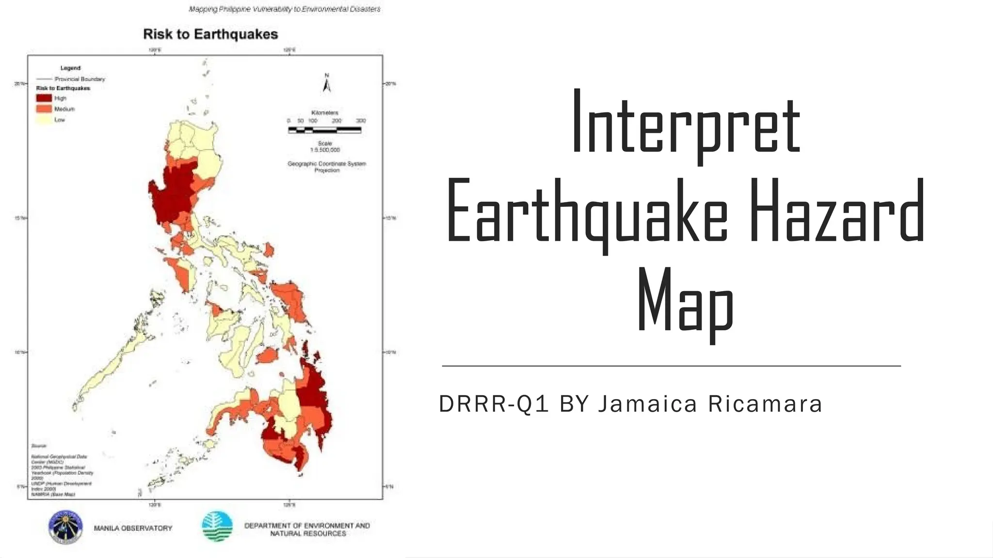 Interpreting an Earthquake Hazard Map.pptx
