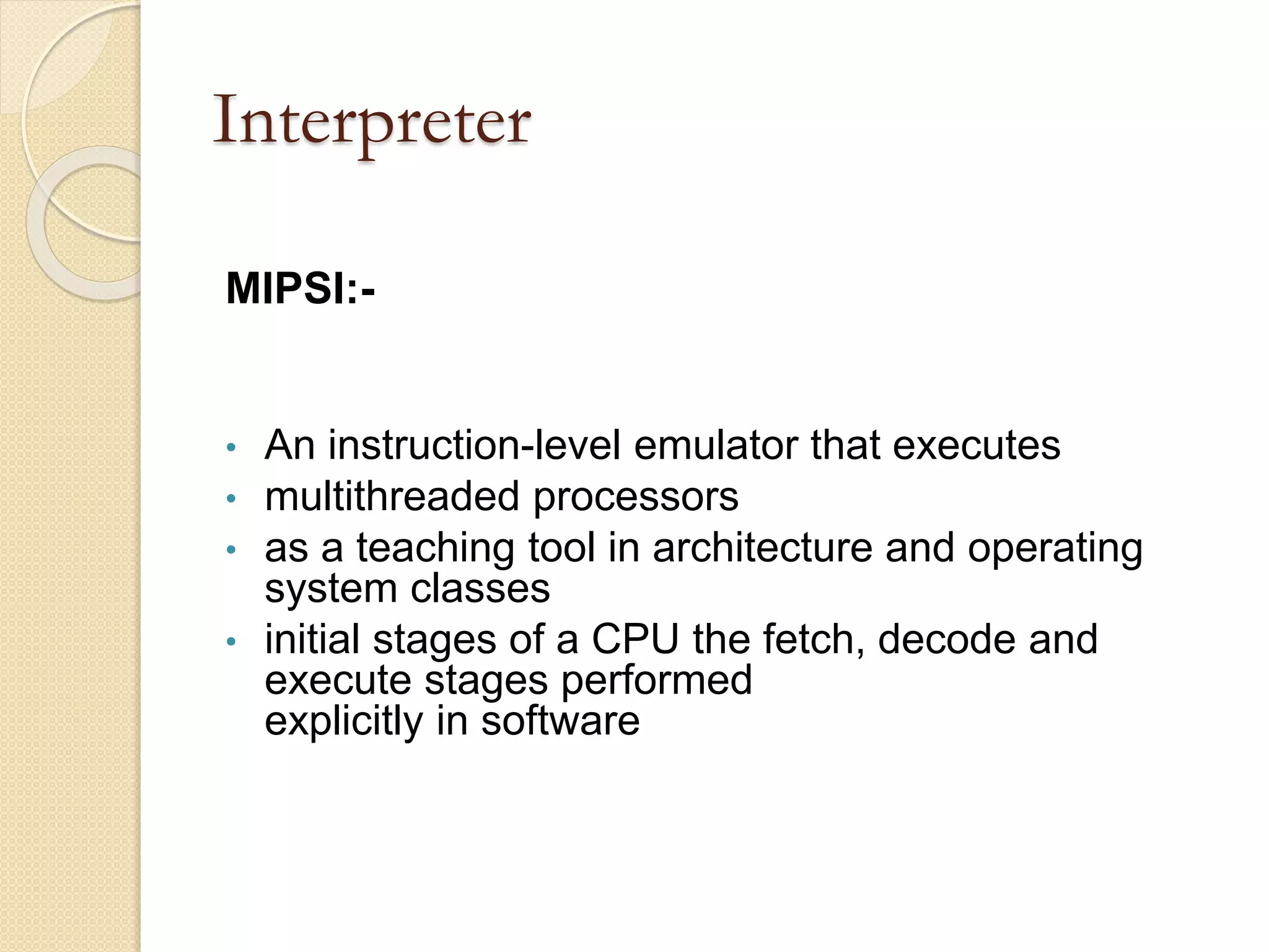 Interpreter | PPTX