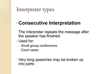 Interpreter | PPTX