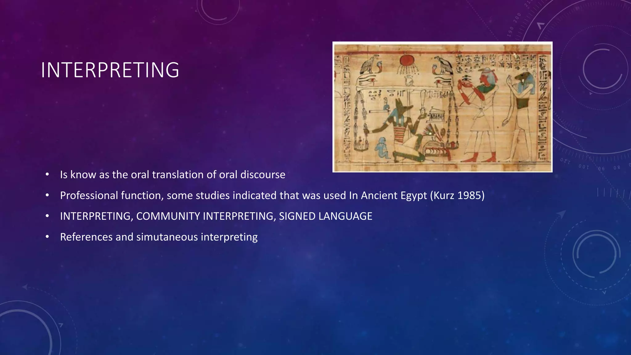 Interpreters Ppt