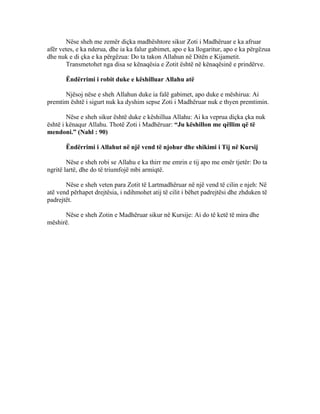 Interpretimi i ëndrrës kur robi e sheh veten para Zotit të Madhëruar | PDF