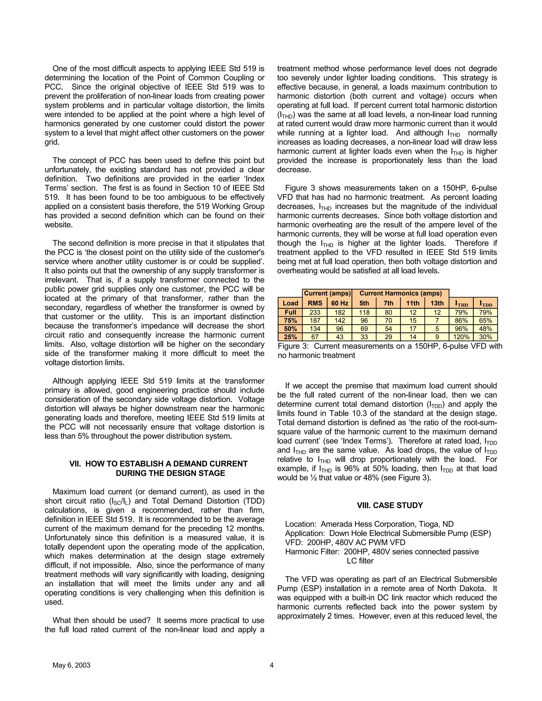 Interpreting ieee-std-519-and-meeting-harmonic-limits-vf ds-pcic-2003-15 | PDF