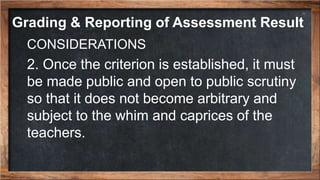 Interpreting Assessment and Reporting | PPTX