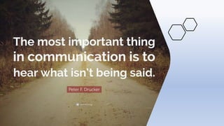 Interpreting body language | PPTX